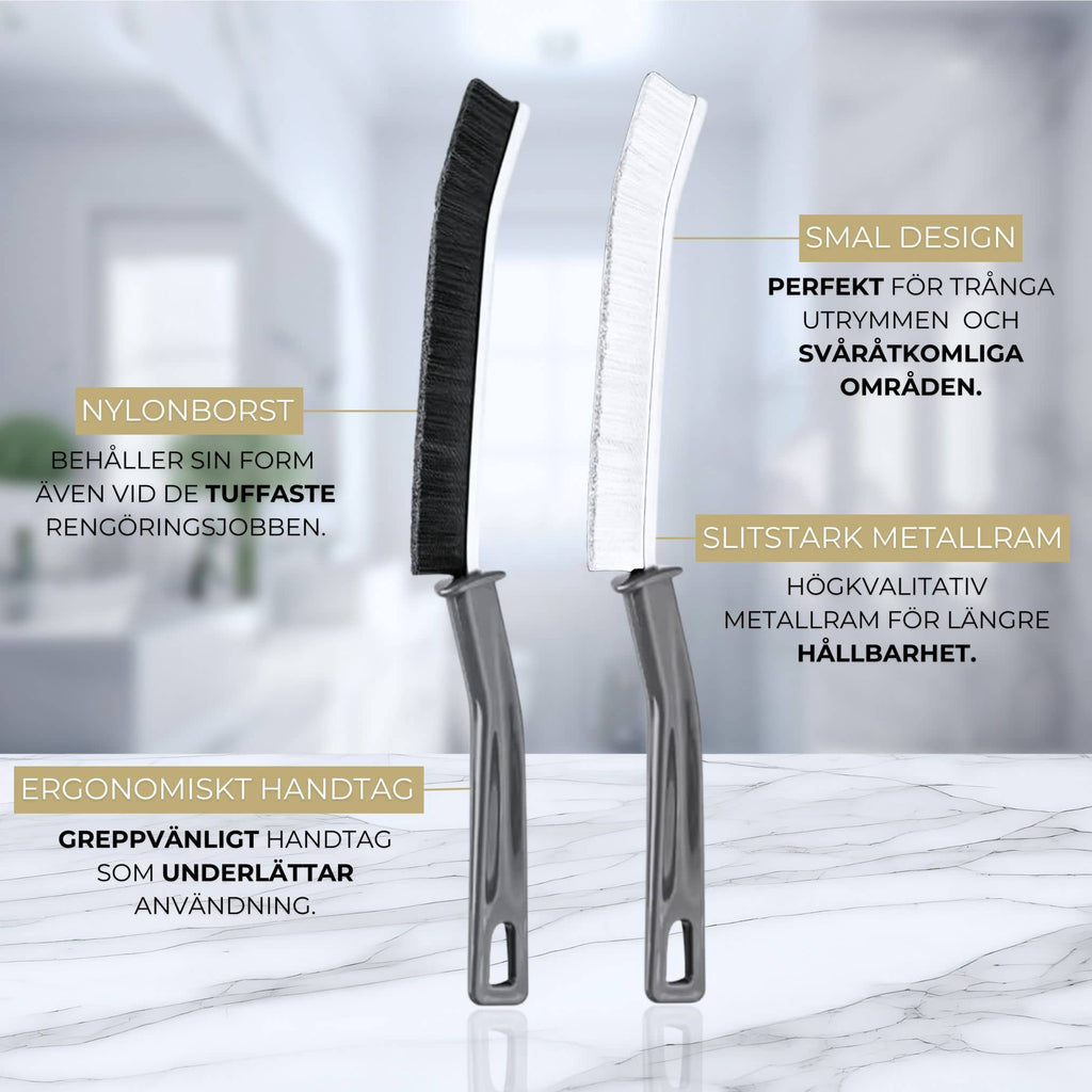 Brush Ninja – Precisionsborste för exakt rengöring – Brush Ninja™